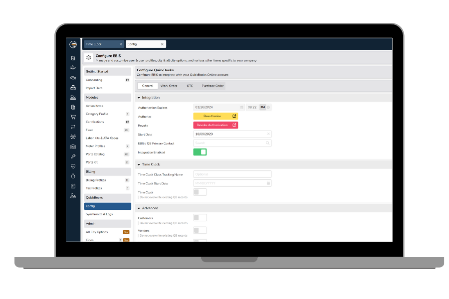 Move from EBIS 3.2 to EBIS 5